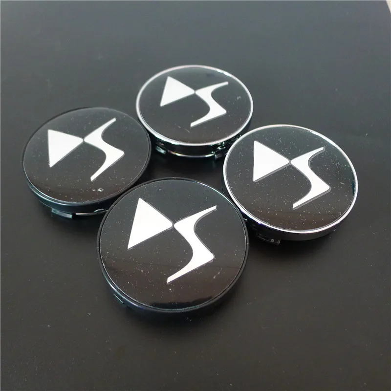 4pcs 60mm DS Wheels Center Hub Caps for DS DS3 DS5 DS6 Deesse PSA ...