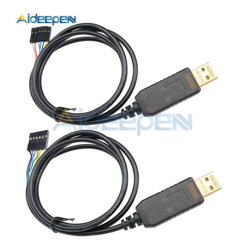 6Pin-FTDI-FT232RL-FT232-USB-to-TTL-RS232-Serial-Wire-Adapter-Module-1M ...