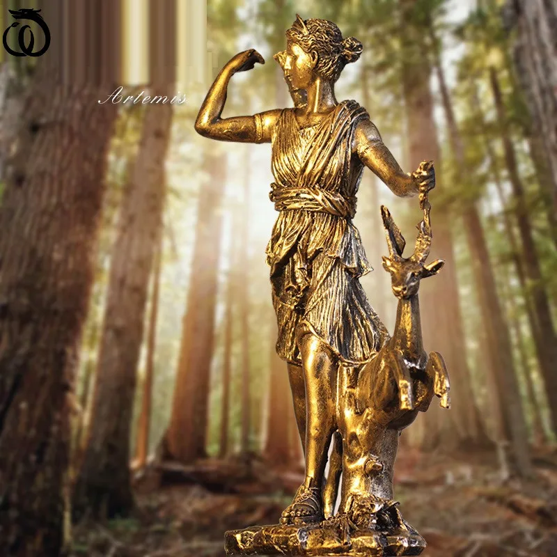 Greek God Artemis Statue