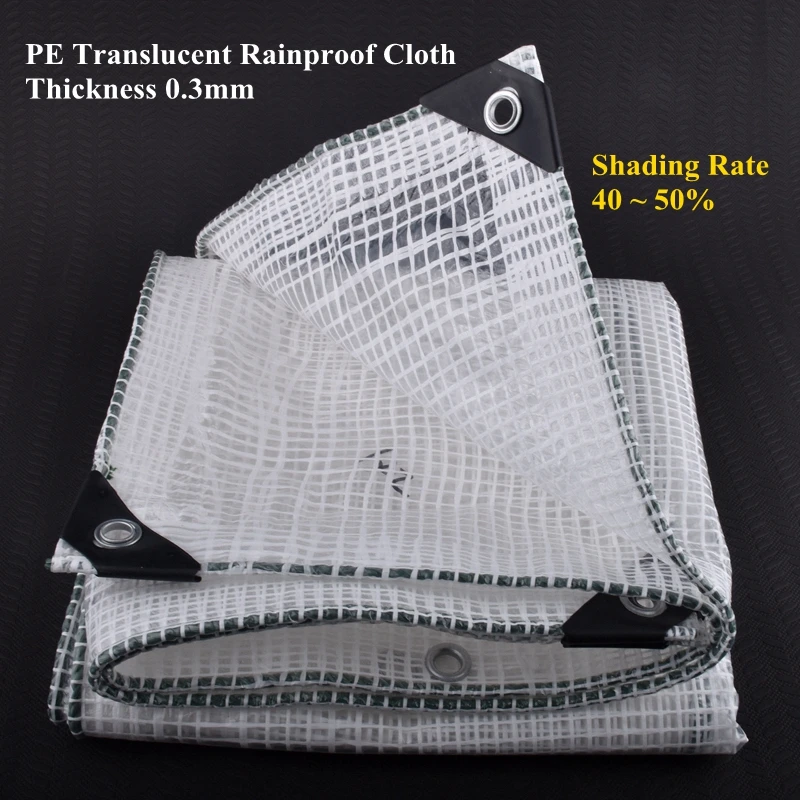 0-3mm-PE-Reinforced-Grid-Mesh-Rainproof-Cloth-Outdoor-Tarpaulin-Garden-Plant-Keep-Warm-Shade ...