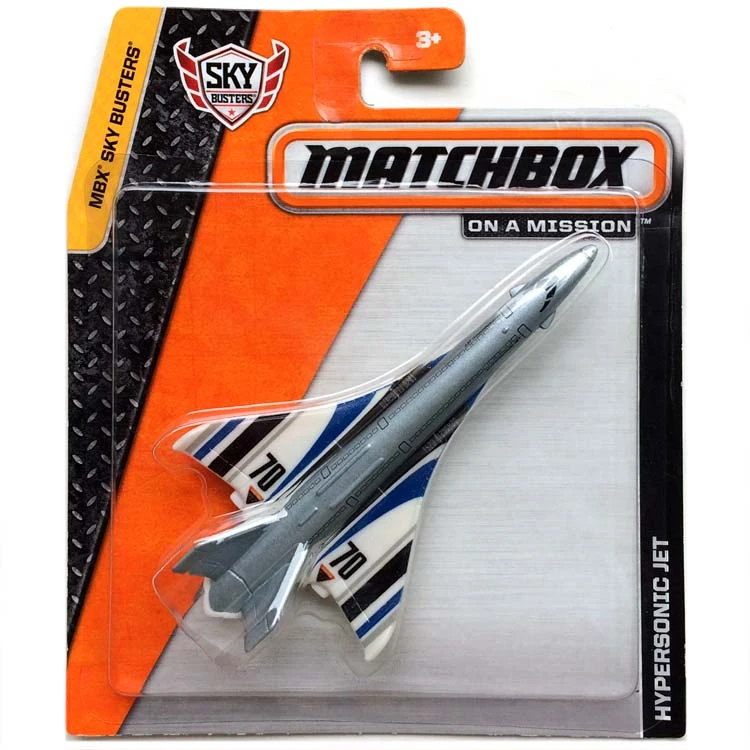 2015 Matchbox Fighter Plane Hypersonic Jet Metal Collection Alloy ...