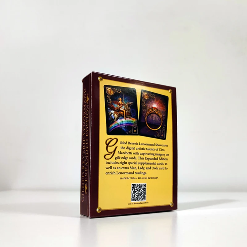 Read Fate Lenormand Tarot Oracle Cards Mysterious Fortune Tarot Card ...