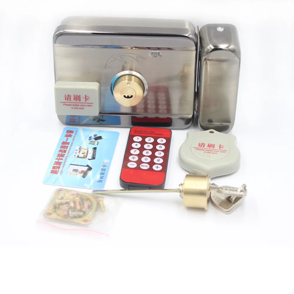 RFID Integrated Electric Gate Lock – Access Control System | Virtual ...