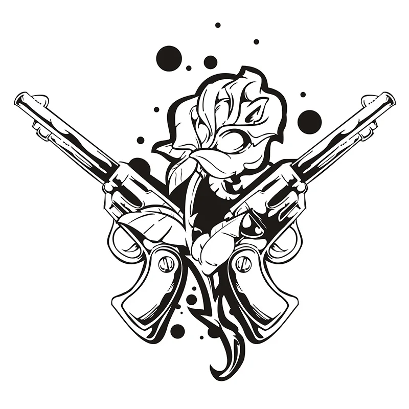Tattoo Gun Decal