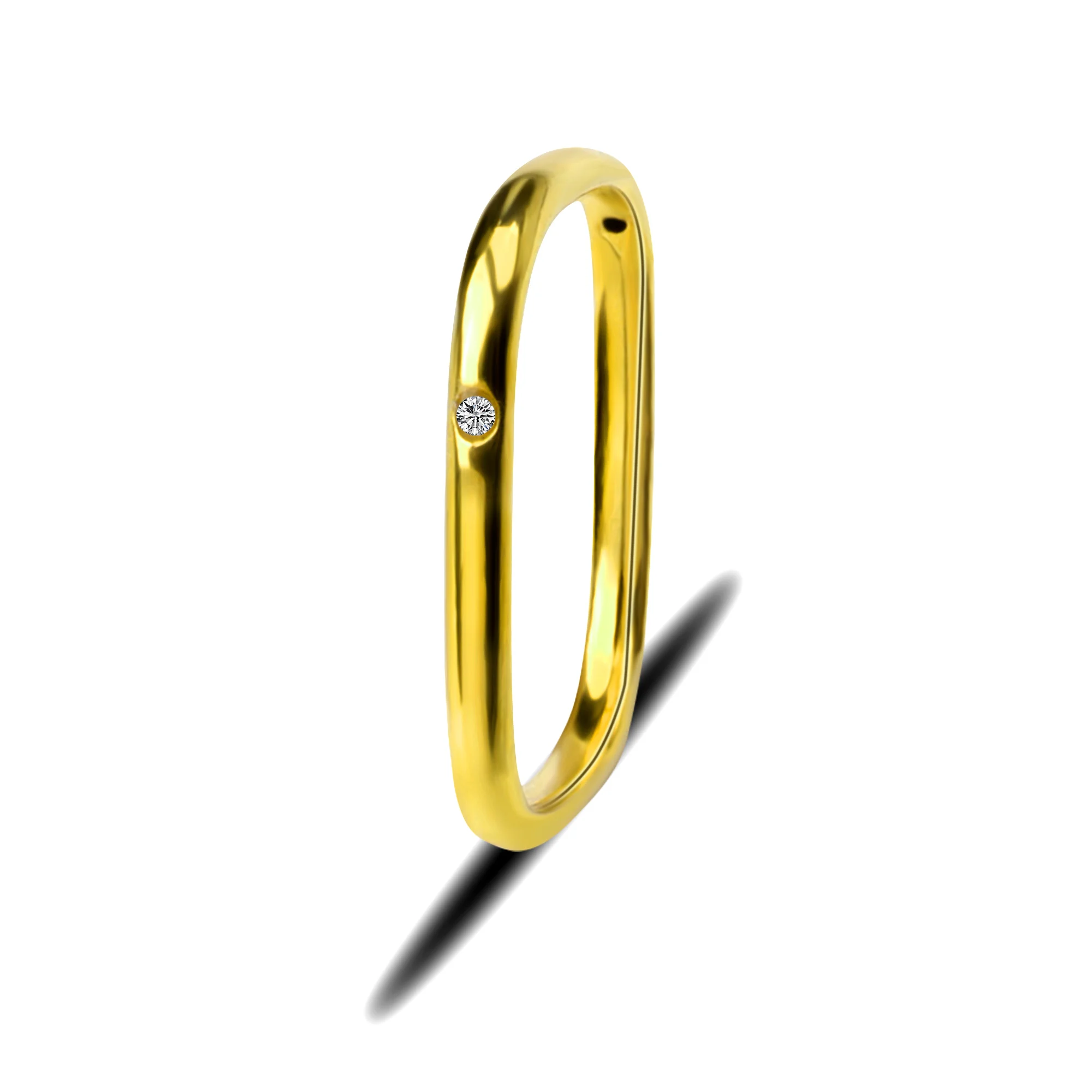 18k Gold Jewelry Au750 Ring | Nymph Fine Jewelry Au750 | Real Gold ...