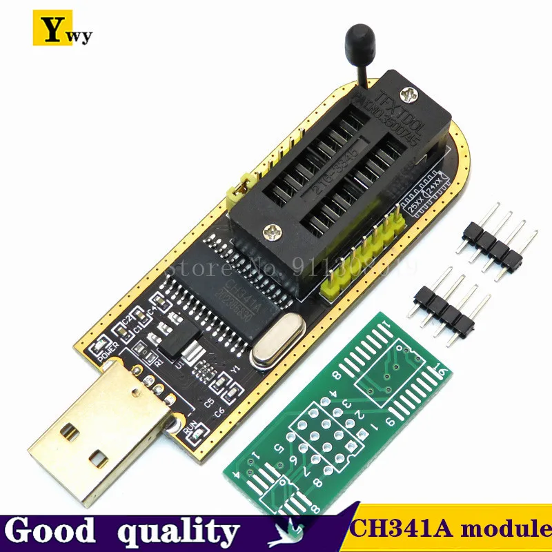 Programador USB Flash BIOS CH341A CH341 24 25 Series EEPROM con ...