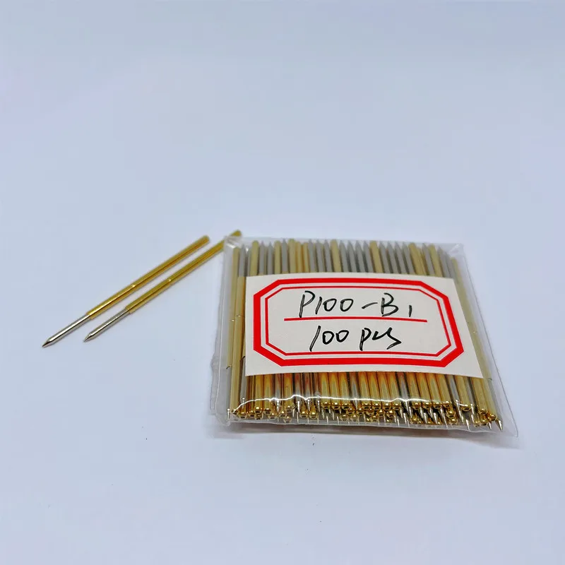 100pcs-Metal-Brass-Nickel-Plated-Compression-Test-Pin-P100-B1-Diameter ...