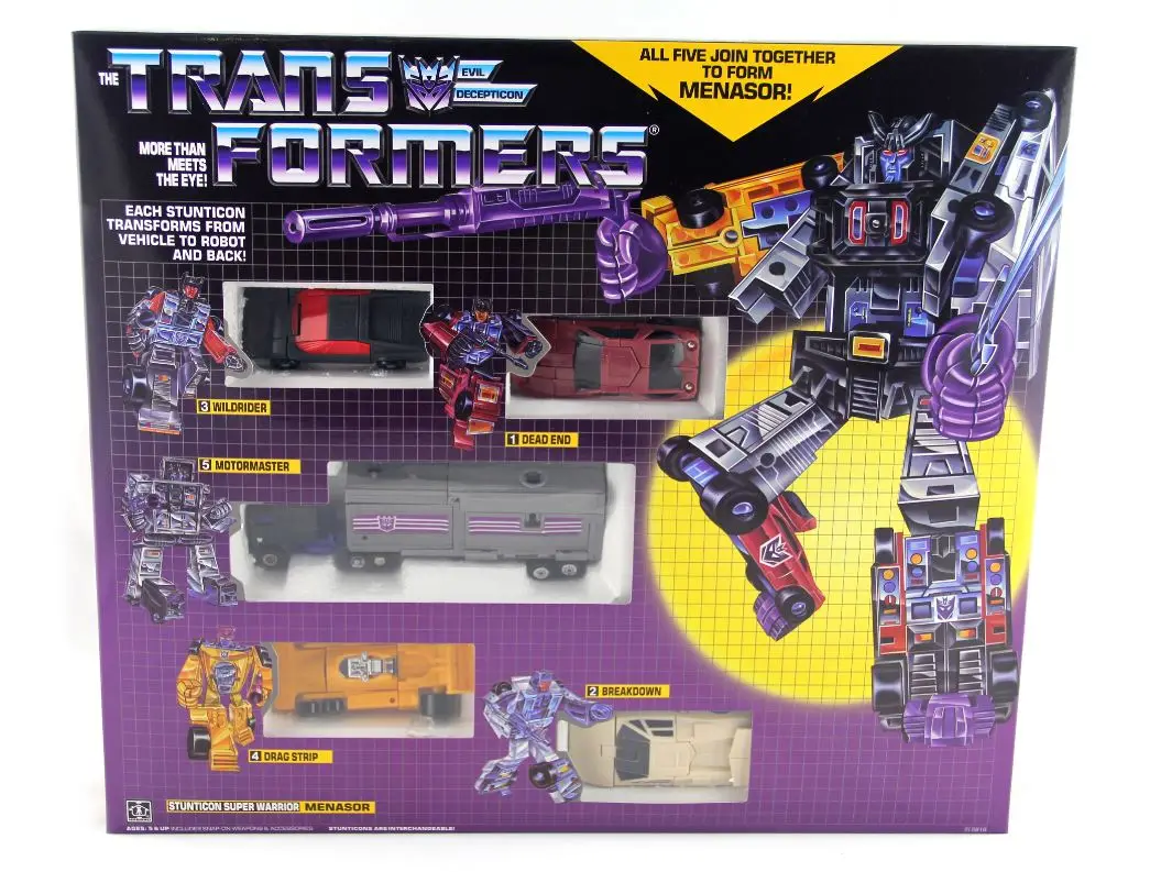 TRANSFORMATION G1 Reissue Menasor MISB Or No Box Brand New Gift Set ...