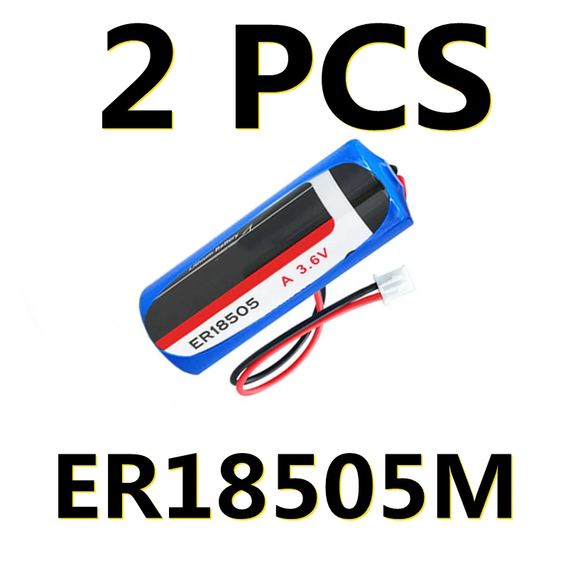 2 Pack NEW Original For EVE ER18505M ER18505 18500 Lithium Battery 3.6V ...
