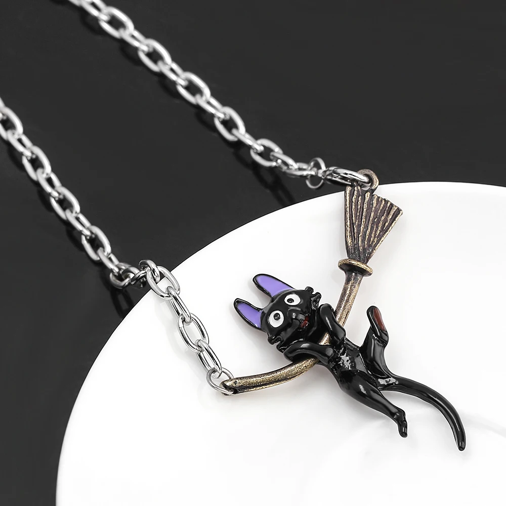 Kiki Delivery Service Black Cat | Kikis Delivery Service Necklace ...