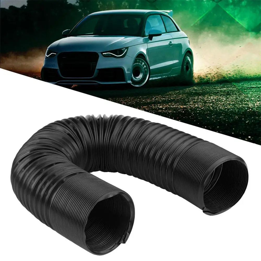 Universal 63 76MM Car Hood Cold Air Intake Tube Air Intake Engine Feed ...