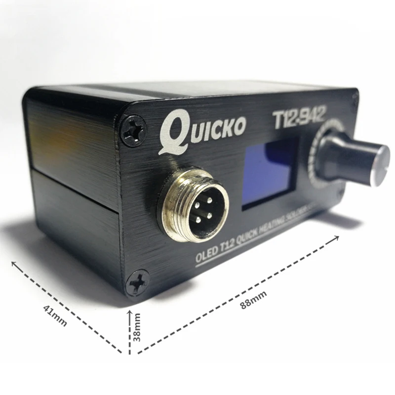 Мини T12-942 OLED цифровой DIY припой электрические инструменты паяльная станция комплект с T12 ...