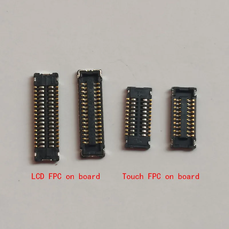 Conector fpc para tela de lcd touch, 5 peças tp touch screen flexível ...