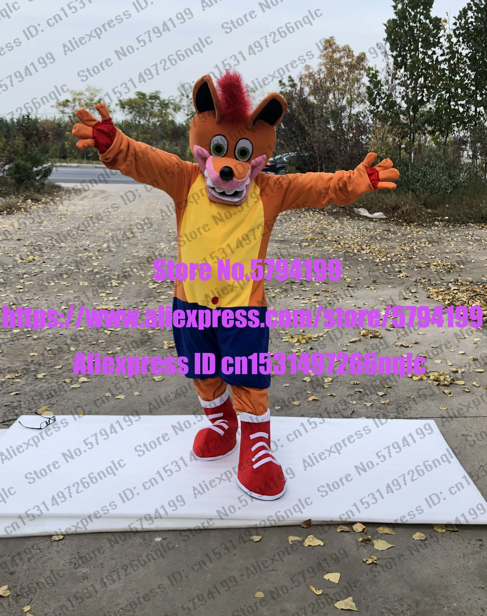 Crash Bandicoot Mask Costume
