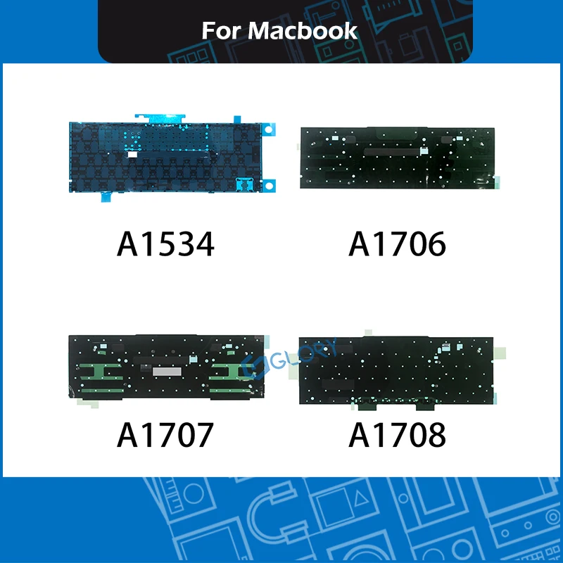 Laptop-A1534-A1706-A1707-A1708-A1932-A1989-A1990-Keyboard-Backlight ...