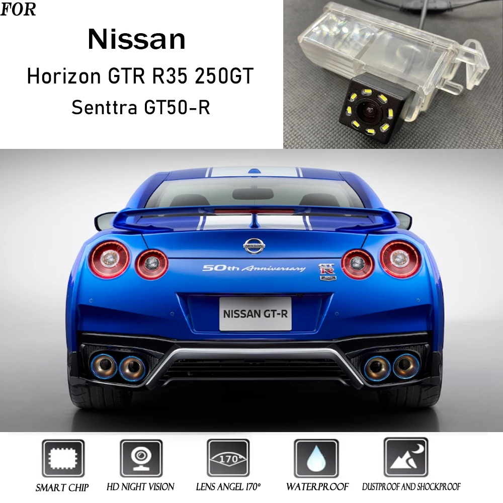 Rear Camera For Nissan Horizon Gtr R35 250gt / Senttra Gt50-r Backup ...