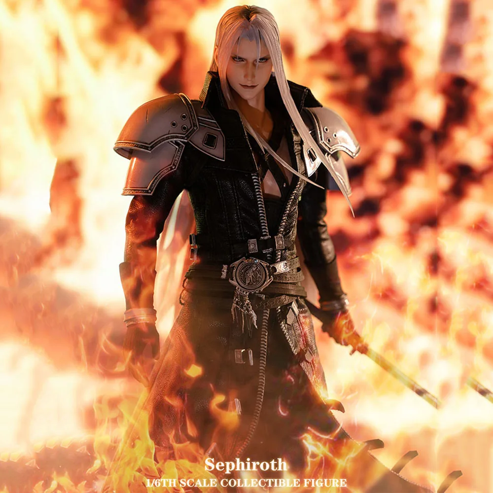 Collectible-30cm-1-6-Scale-GAMETOYS-GT-003-Male-PVC-Sephiroth-Action ...