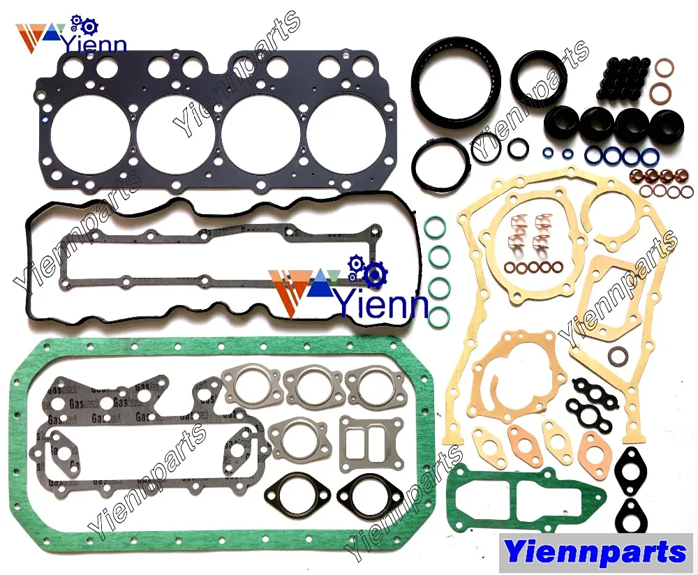日野N04C-UT N04C-URオーバーホールガスケットセット 04111-7C470 フィット日野 300 シリーズ 717 916 ...