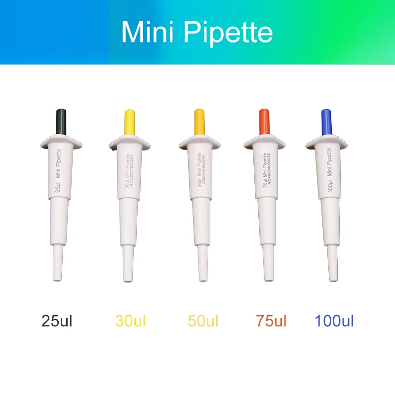 Mini Pipette 10ul to 200ul Dropper Pipeta Lab Equipment Plastic ...