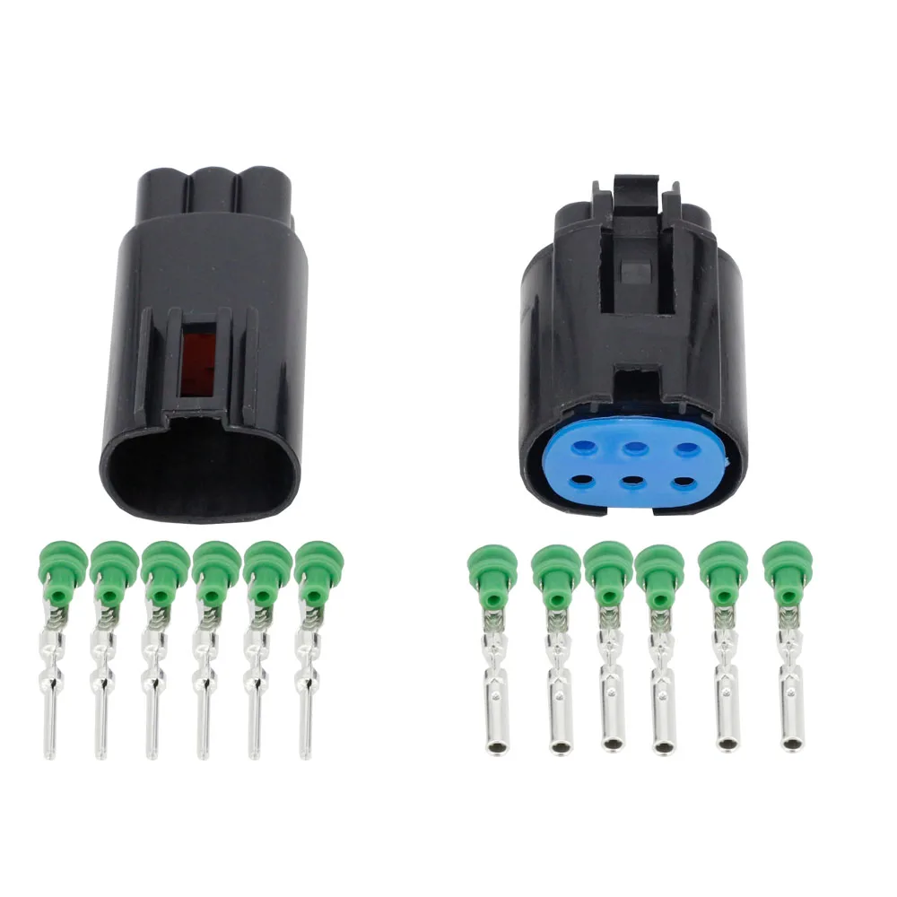 6 Pin Plug Connector automotive connector with terminal DJ3064Y 1.6 11/ ...