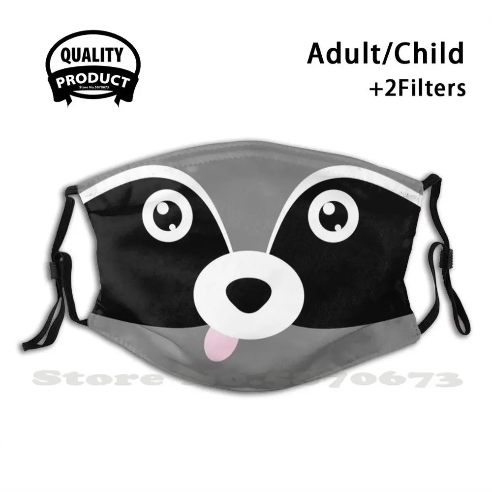 Raccoon Face Mask