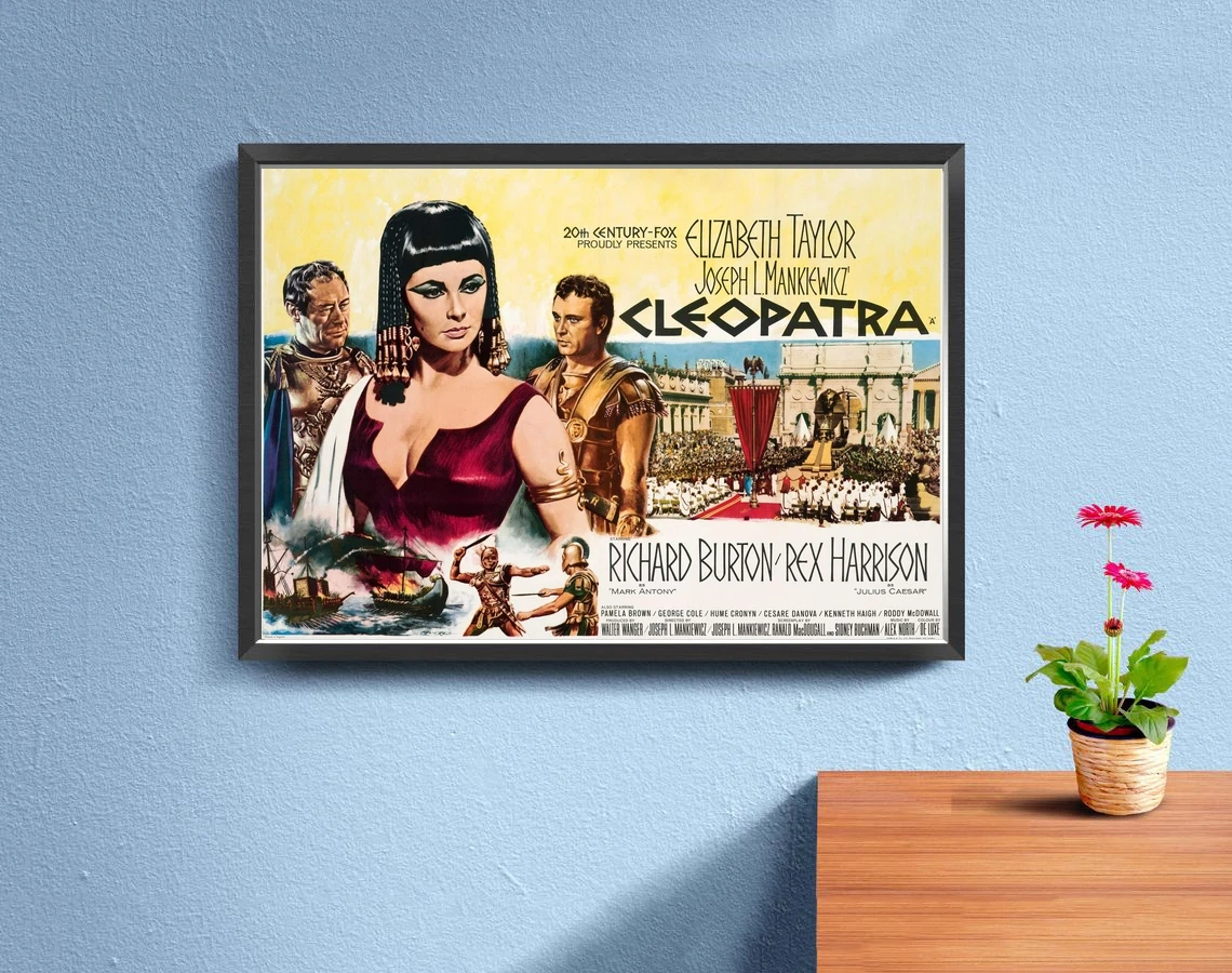 Elizabeth Taylor Cleopatra Poster