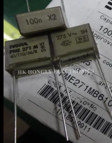 5 개 PME271M PME 271 M PME271 100n X2 275V 0.1 미크로포맷 P = 15.2MM P = 20 ...