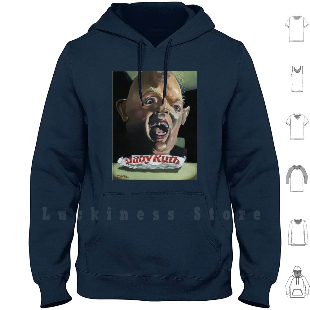 The Goonies Sloth Baby Ruth Artwork Hoodie Long Sleeve Sloth The ...