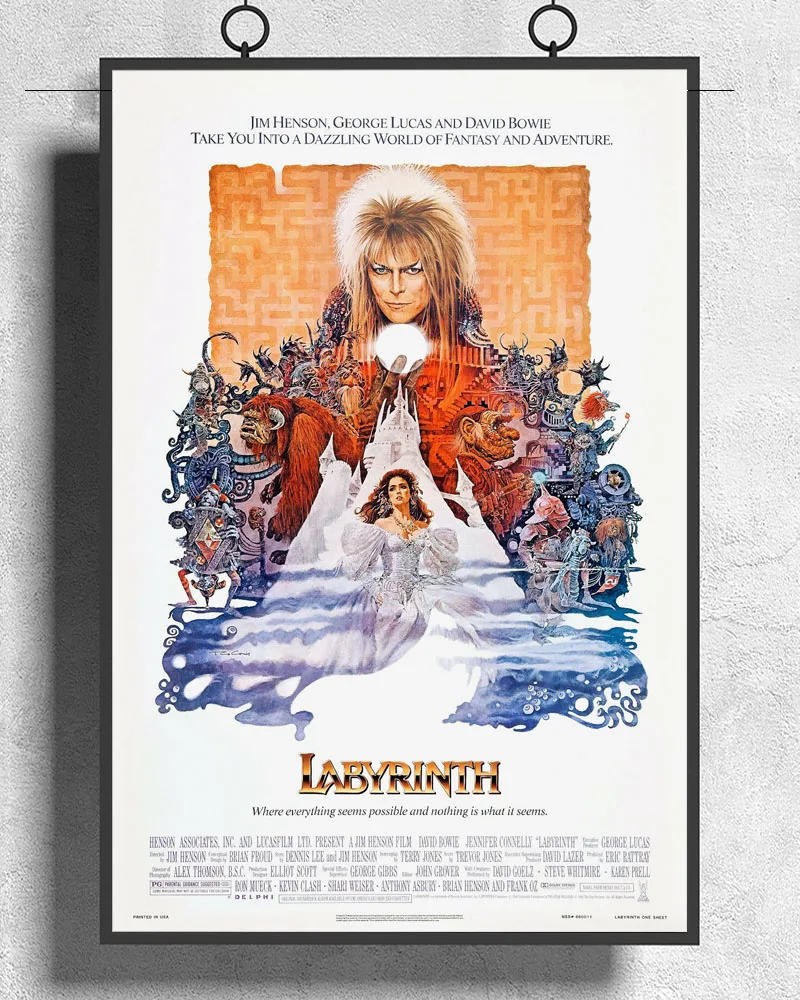 Labyrinth 1986 Poster