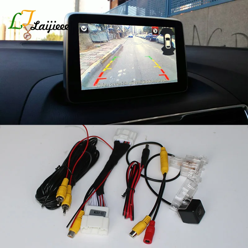 6v Reverse Parking Camera For Mazda 3 Mazda3 Hatchback Bm Bn 2014~2018 ...