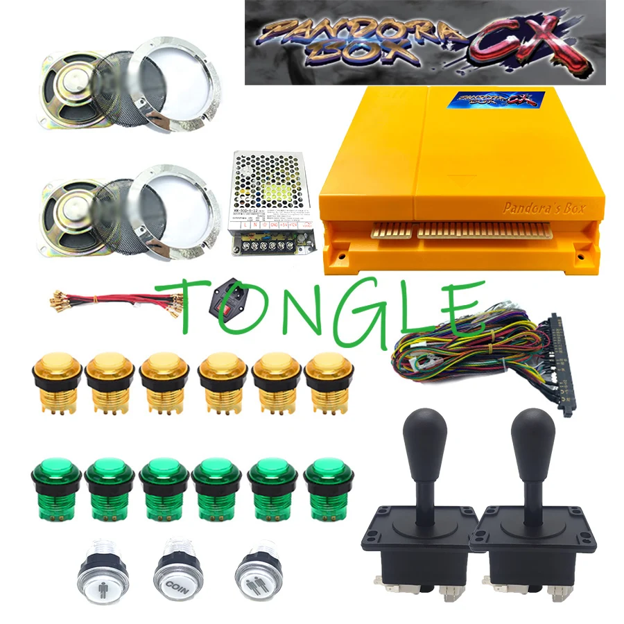 2800 IN 1 jamma arcade kits 2 Player arcade machine complete set parts ...