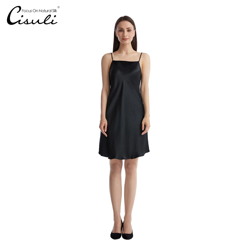 CISULI 100% Silk Nightgown Dress Pure Silk Sleepwear For Women China Silk Sleepwear Factory ...
