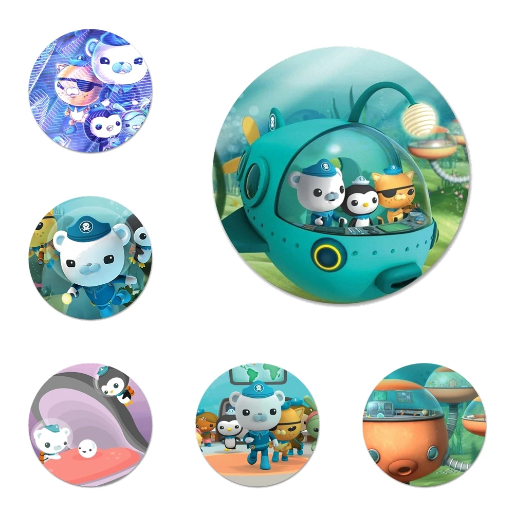 Octonauts Badge Brooch Pin Accessories For Clothes Backpack Decoration ...