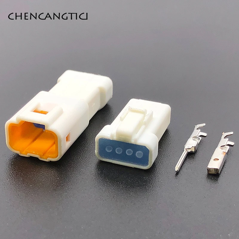1-Set-4-Pin-JST-Auto-Elektrische-Terminal-Stecker-Auto-0-7-MM-M-nnlich ...