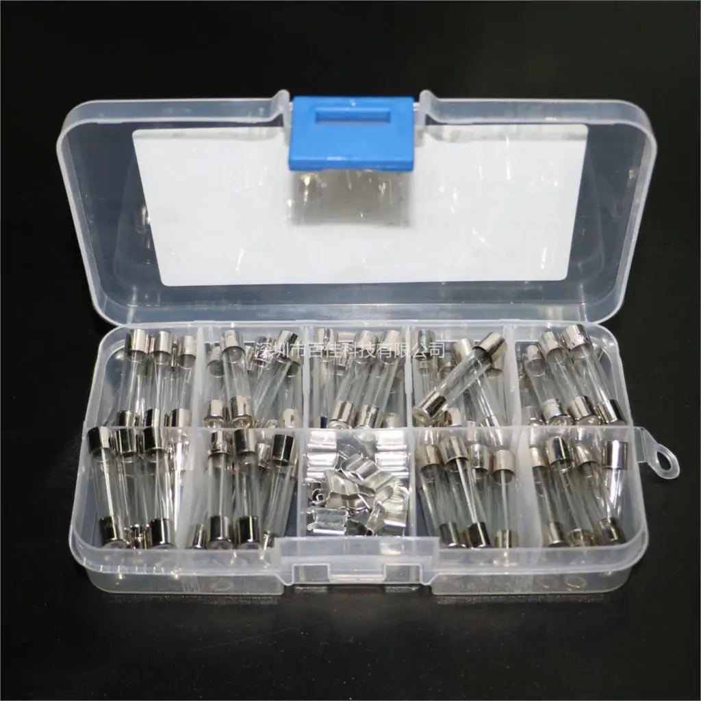 82Pcs-6x30-glass-fuse-set-250V-high-quality-fuse-boxed-9-kinds ...