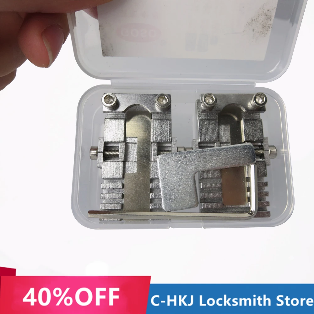 CHKJ-2pcs-lotUniversal-Key-Machine-Fixture-Clamp-Parts-Locksmith-Tools ...