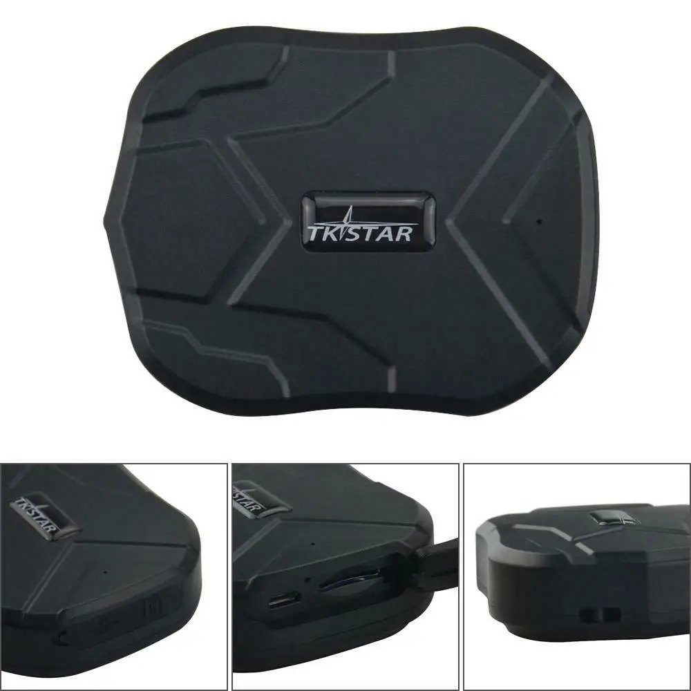 TKSTAR Rastreador GPS para coche TK905, 5000mAh, 90 días de batería en espera, 2G, localizador ...