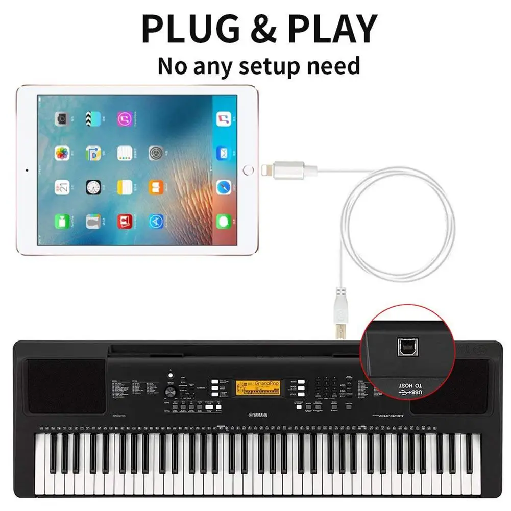 USB-2-0-Cable-Midi-Controller-for-iphone-ipad-Cable-for-Apple-10-3 ...
