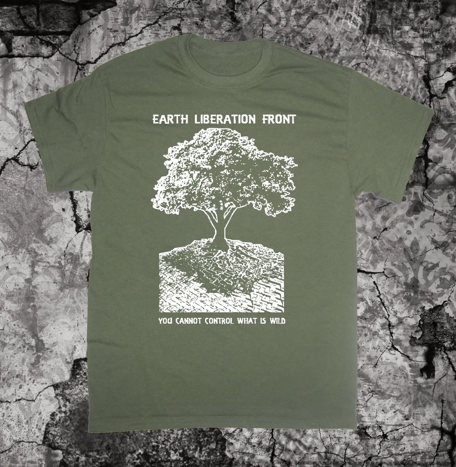 Earth Liberation Front T Shirt First Rights Animal Human ELF ALF ...