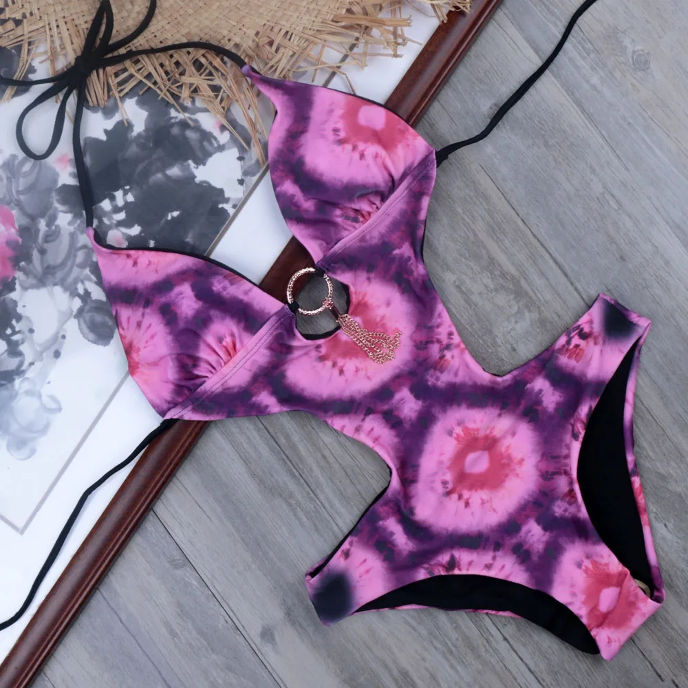 2020 Ladies One Piece Swimsuit Sexy Backless Swimsuit Women Beach ...
