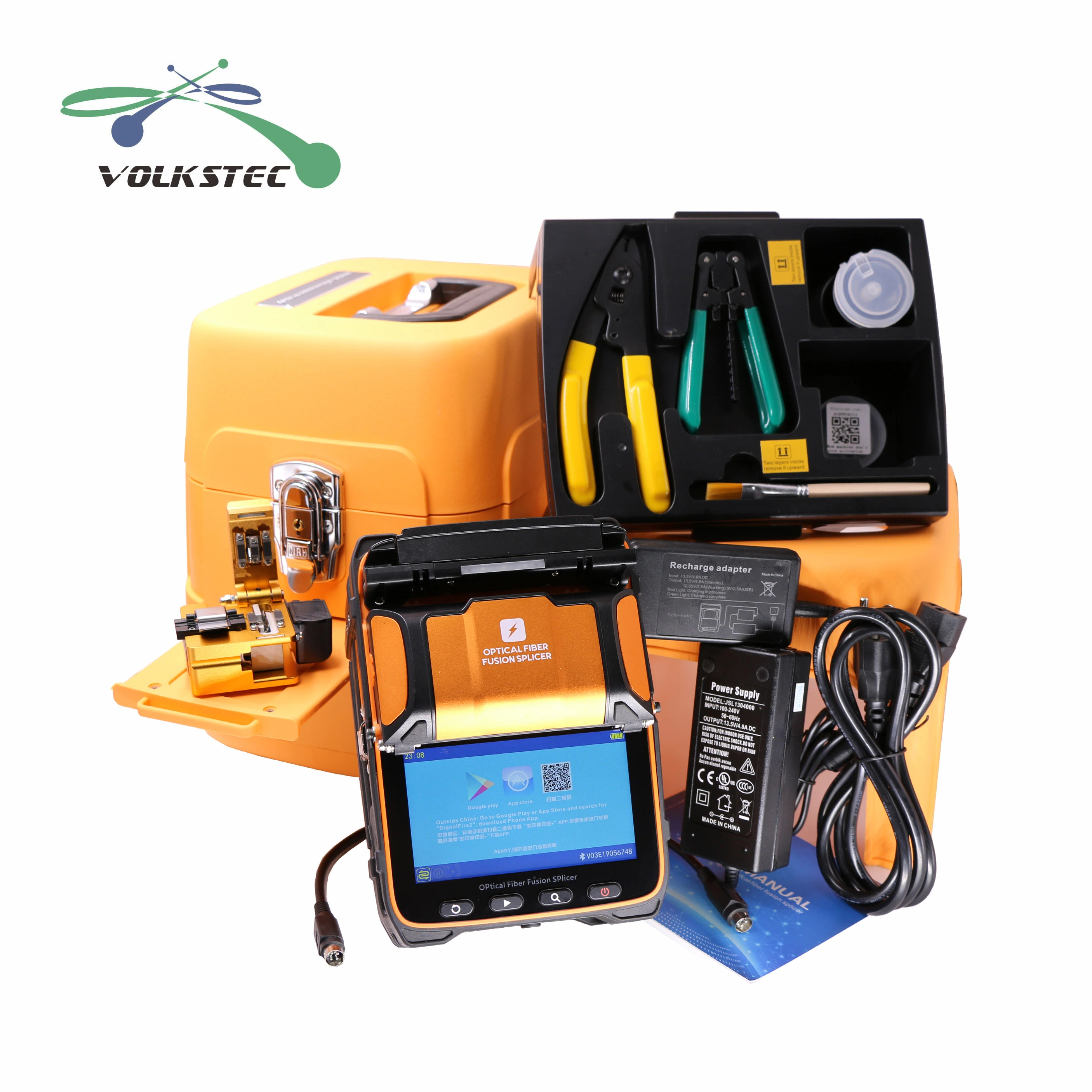 Signalfire Ai-9 Fusion Splicer Machine 6 Motor 5s Splicing Machine With ...