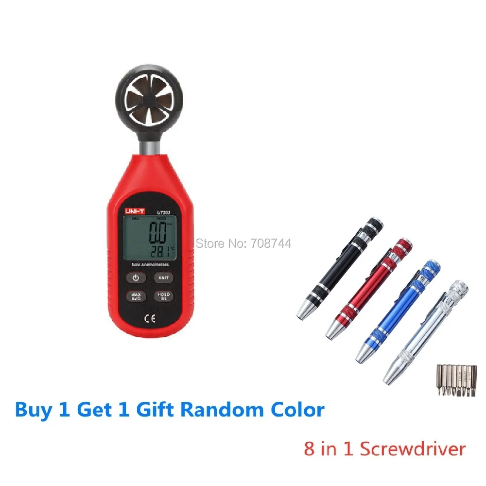 Uni-t Ut363 Handheld Anemometers Digital Lcd Anemometer Wind Speed ...
