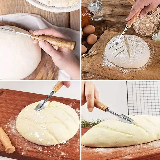 Bread Scoring Knife Lame Handcrafted Dough Cutter Bread Lame Slashing ...