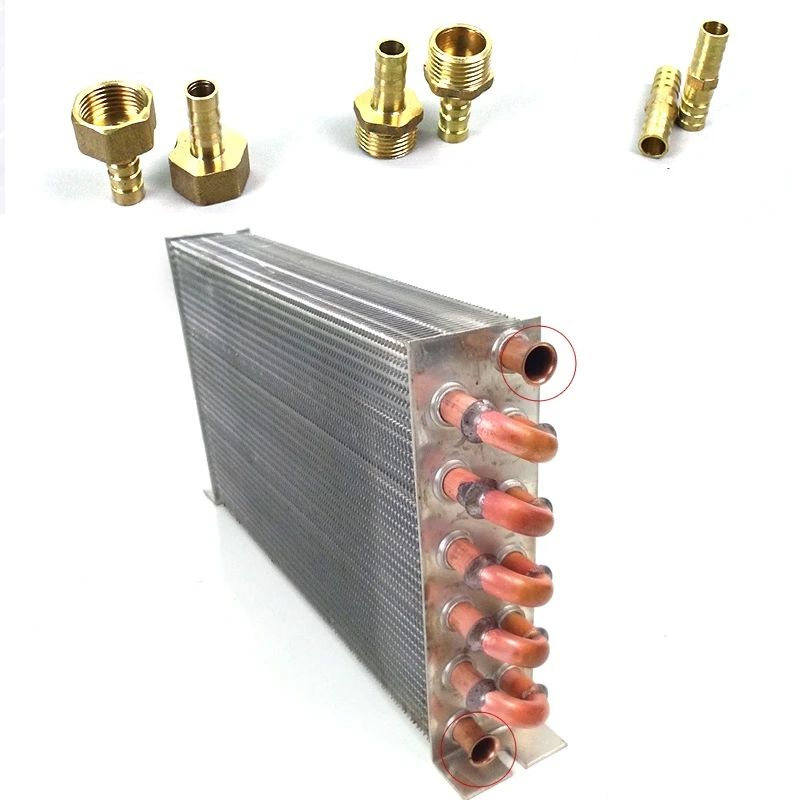 finned-tube-condenser-aluminum-fin-condenser-coil-fin-radiator-water ...