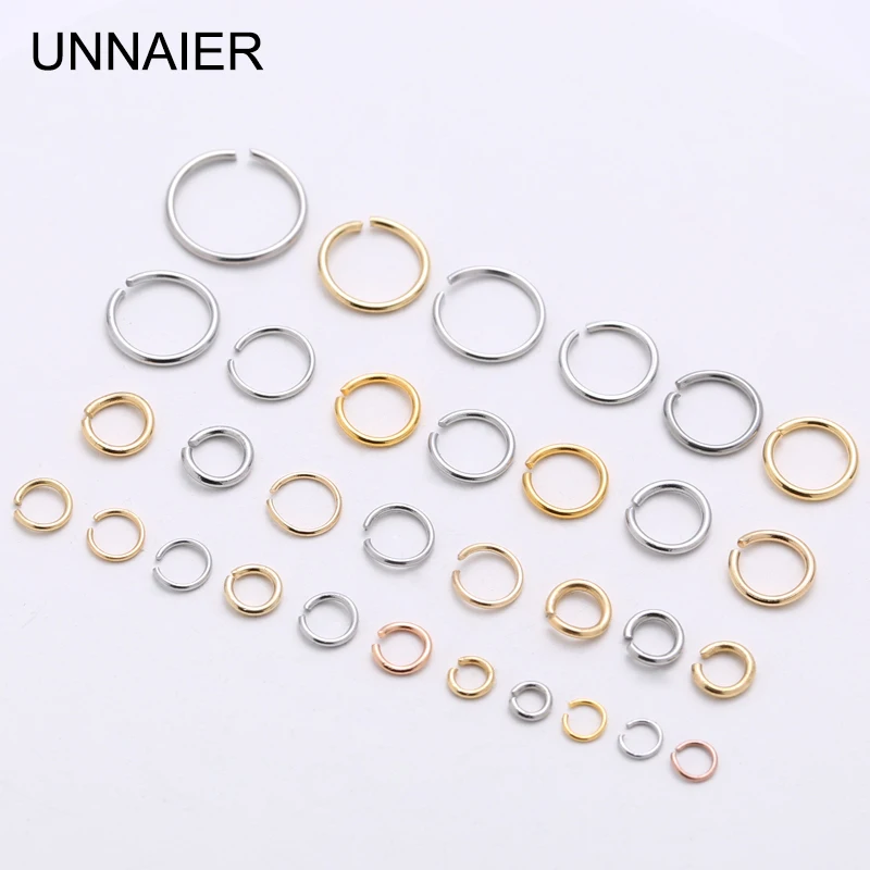 UNNAIER20pcs-batch-Metal-Opening-Small-Circle-Connecting-Ring-Handmade ...