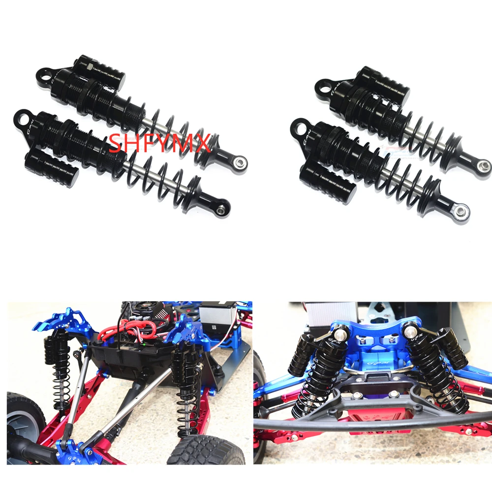 Desert Truck Aluminum Shocks Negative Pressure Cylinder For LOSI 1:6 ...