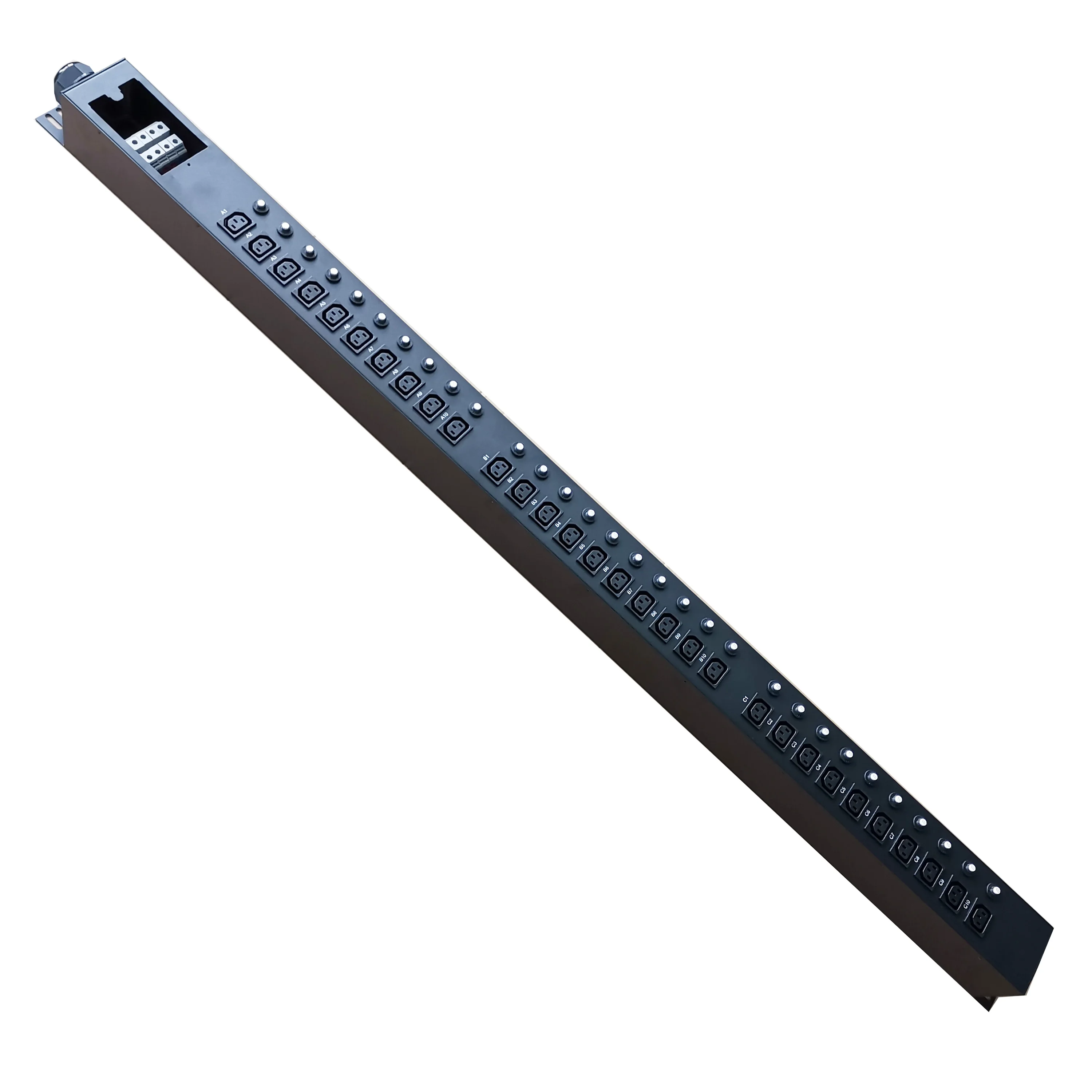 30way-C13-fuse-380-415V-480V-63A-125A-3phase-PDU-High-power-rack ...