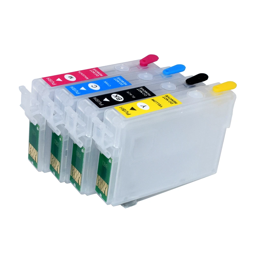 T1271-127-126-XL-Refillable-Ink-Cartridge-With-ARC-Chip-For-Epson ...