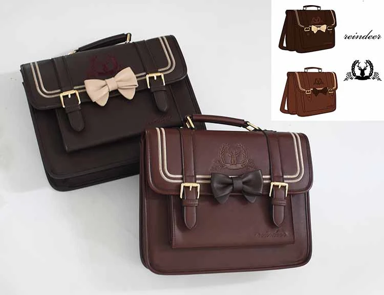 Japanese Jk Uniform Embroidery Bag Student College Style Shoulder Bags ...