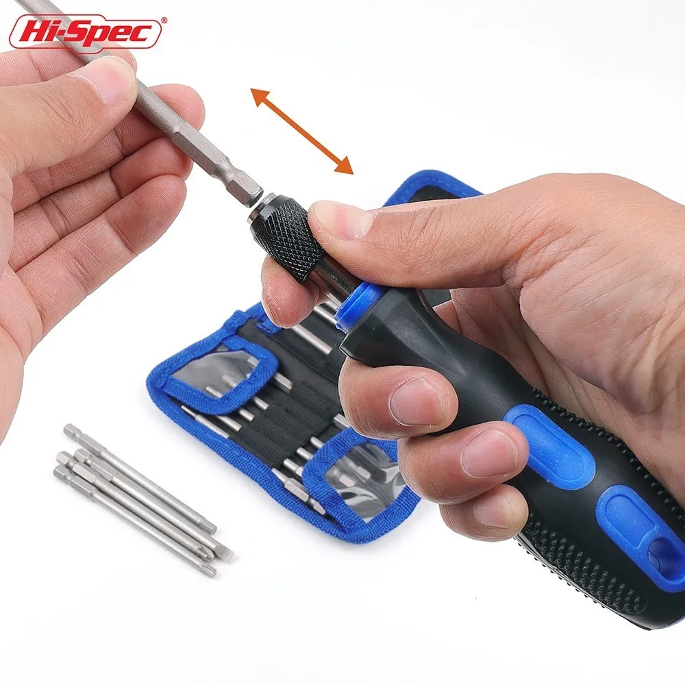 Hi-spec-1-4-Magnetic-Screwdriver-Bit-kit-Magnetic-Hex-T10-T30-PH1-PH3 ...